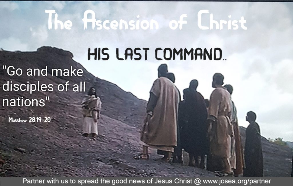 His last Command – Josea World Outreach